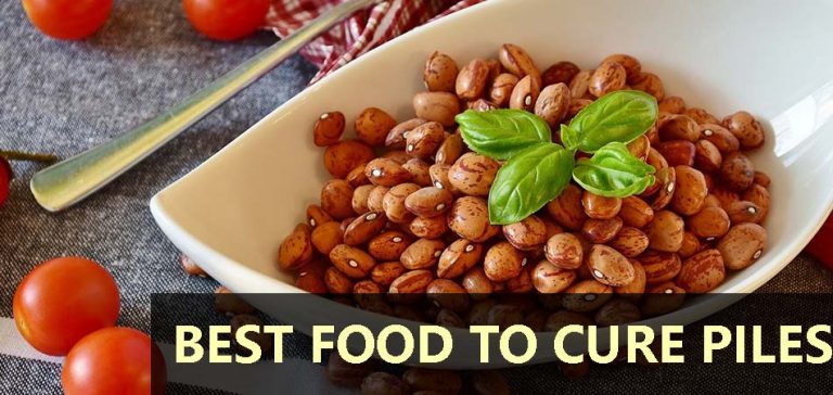 What is the best food to cure piles?